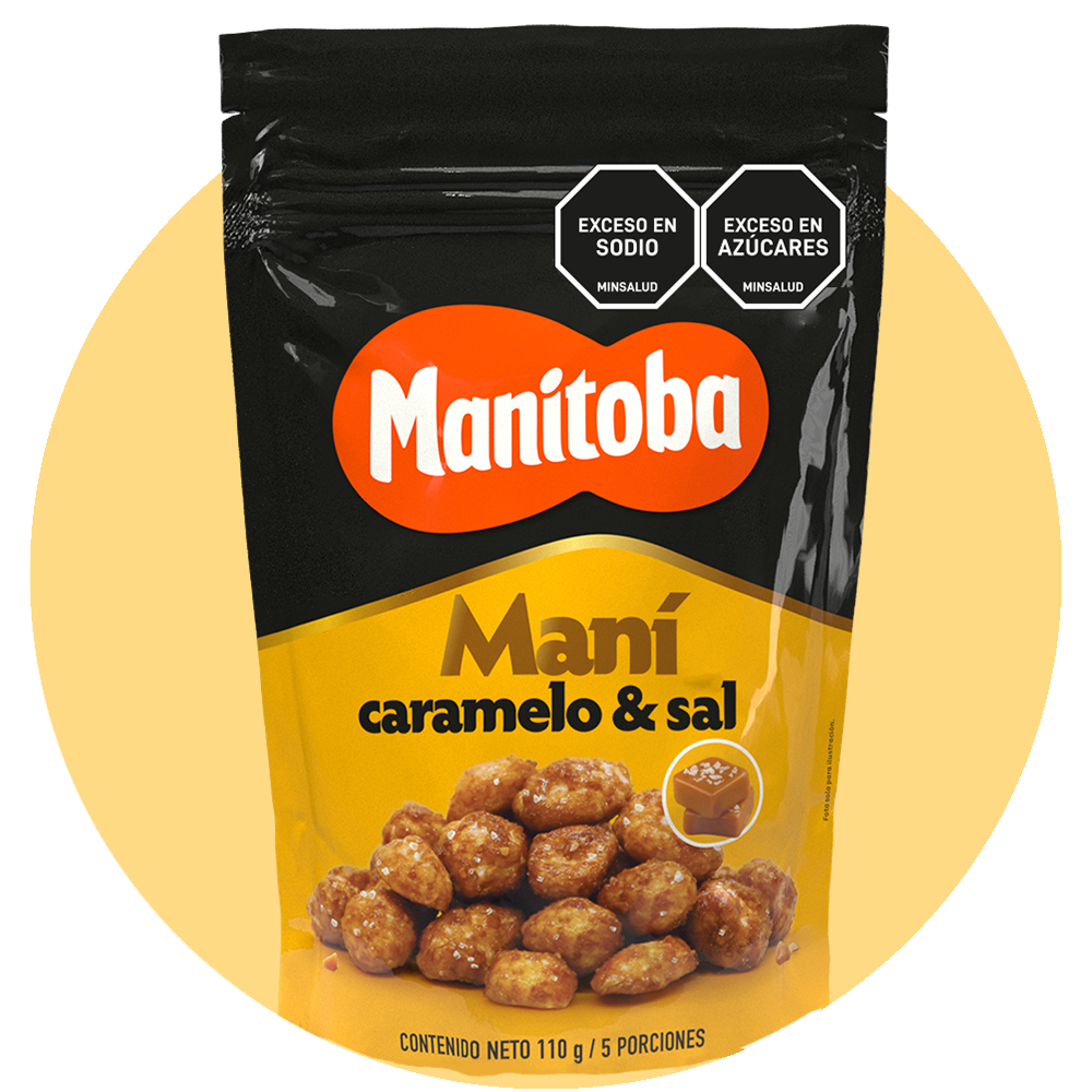 Maní Caramelo y Sal x110g – manitoba.com